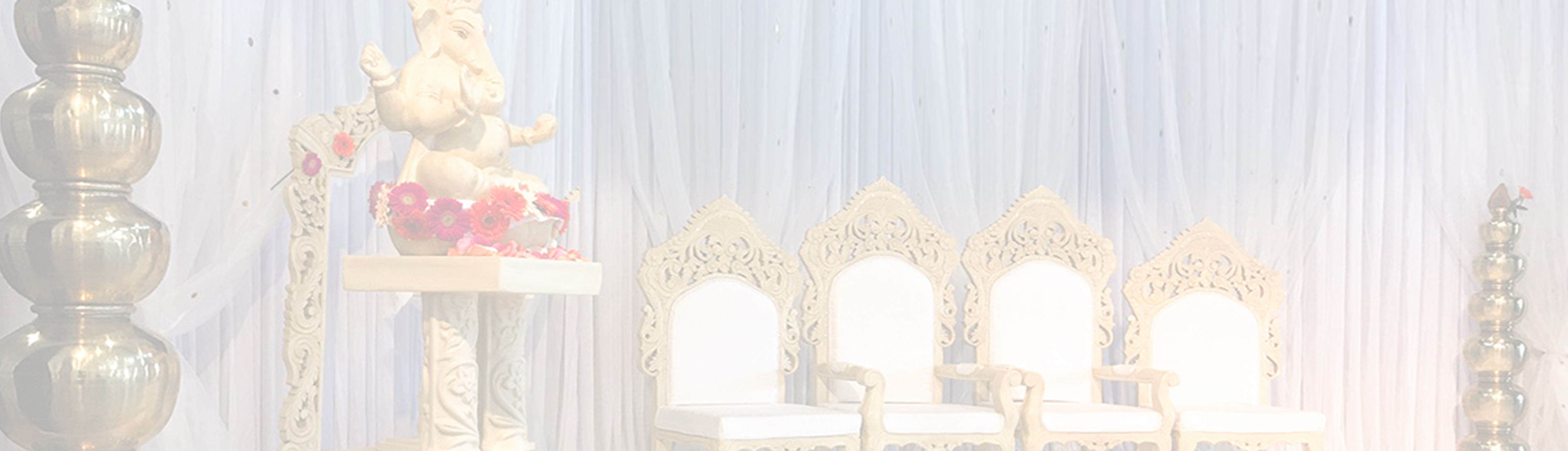 Open Chori Mandap - A simple elegant mandap design